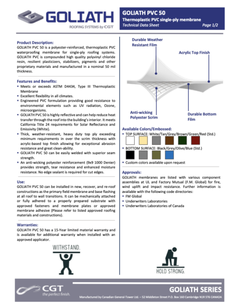 Resources | Goliath Roofing Systems